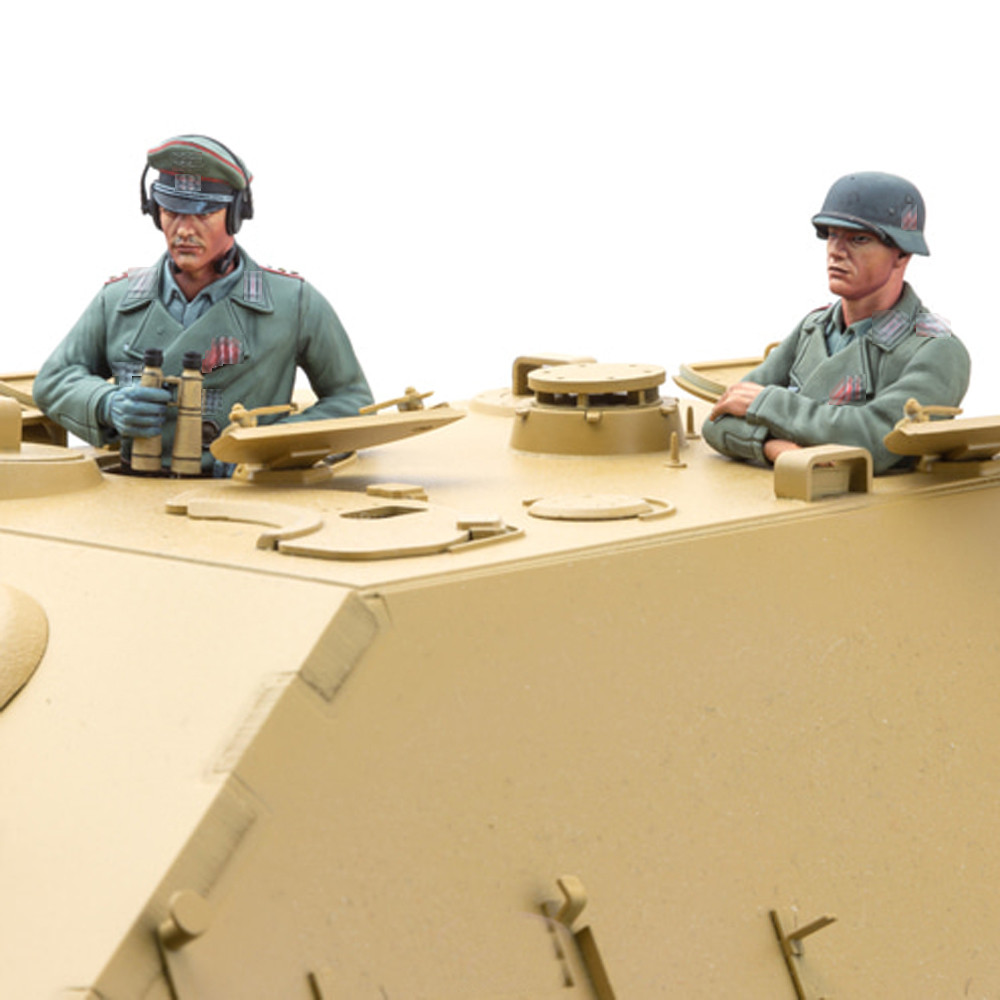 1/16 Tank Commander and Gunner, Resin Model figure soldier, GK, WWII ...