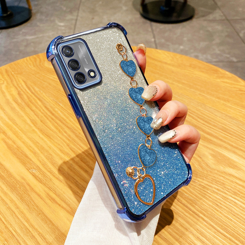 Casing for Oppo A95 A74 F19S F19 4G Reno6 Lite Four Corner Anti Fall ...