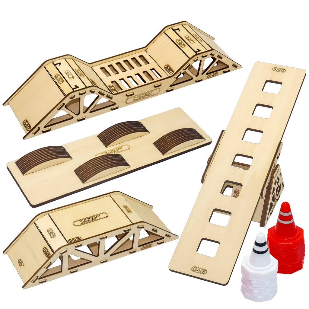 Arch Bridge RC Bridge Course Obstacle for LDARC X43 M58 1/43 Scale RC ...