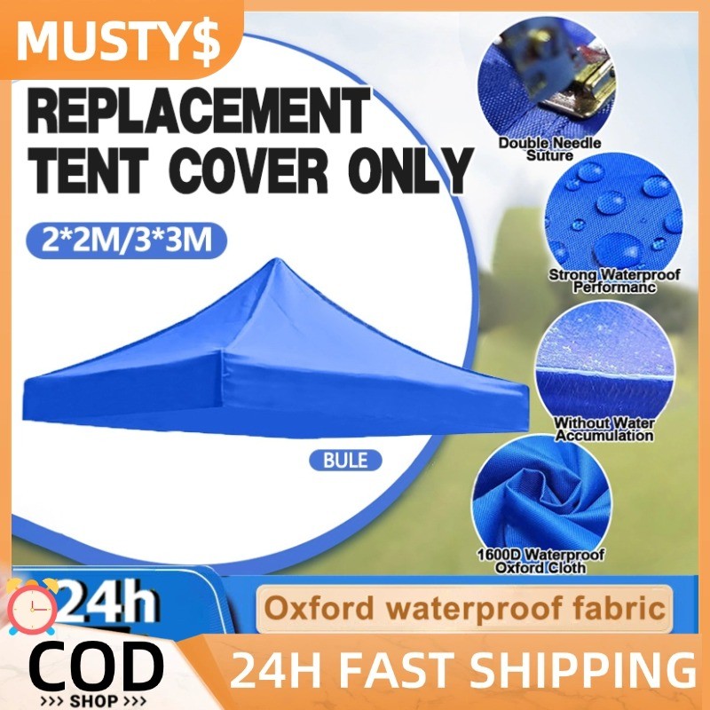 Tent Cover Replacement Camping Outdoor Tent Top Cover Waterproof Tent ...