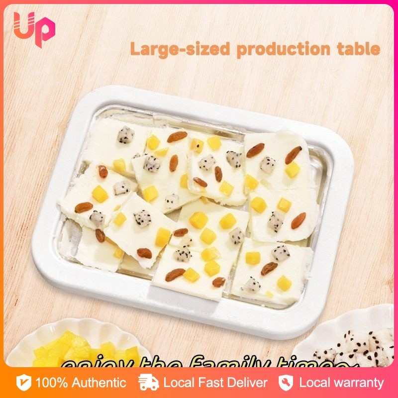 Mini Fried Ice Machine Fried Ice Cream Maker Yogurt Machine Ice Cream ...
