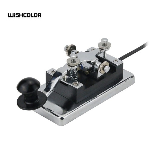 HamGeek K4 Manual Telegraph Key Morse Key CW Key Fit Shortwave Radio ...