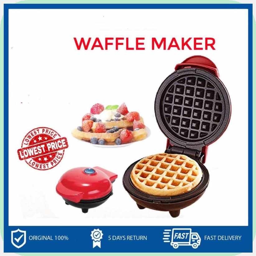 MINI;V{Electric$m$Waffle$h/Maker$K/Breakfast$B/Waffle$lV/Machine$Hj/Egg ...
