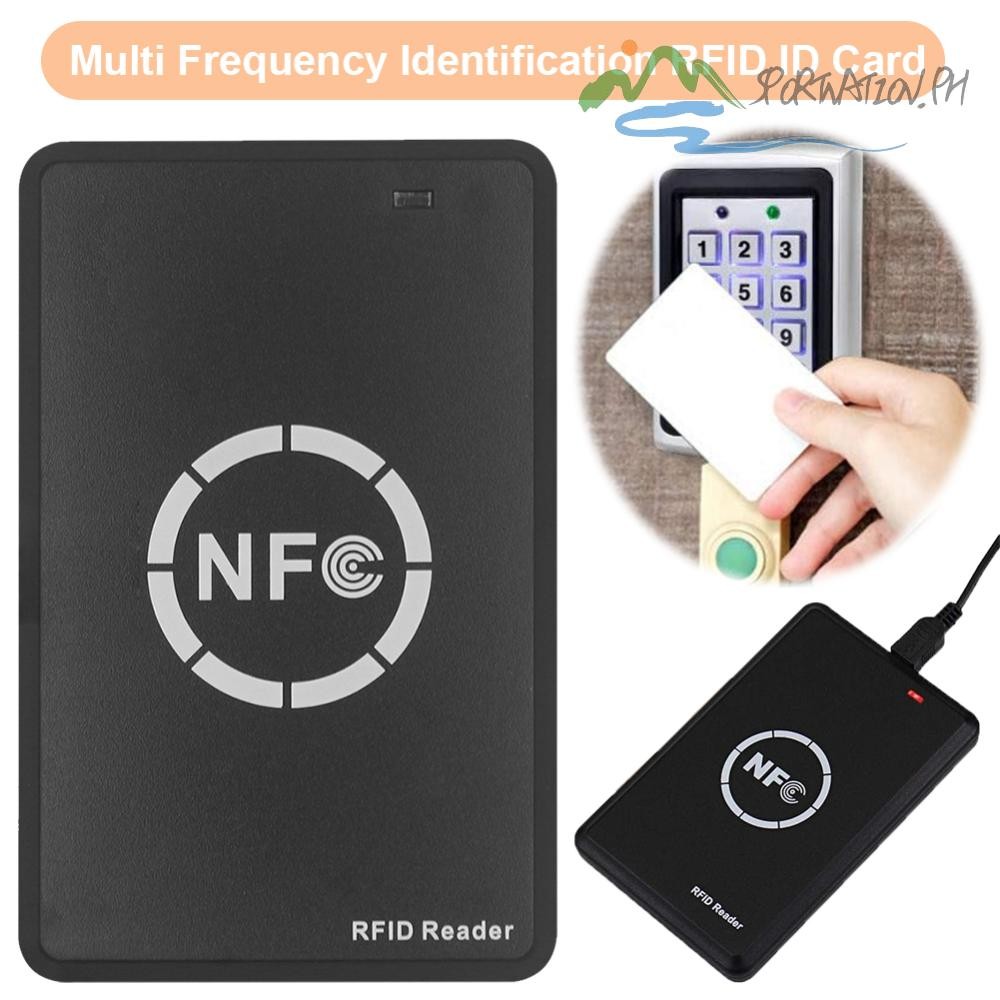 125KHz Card Duplicator RFID Reader Writer NFC Smart Card Reader USB ...