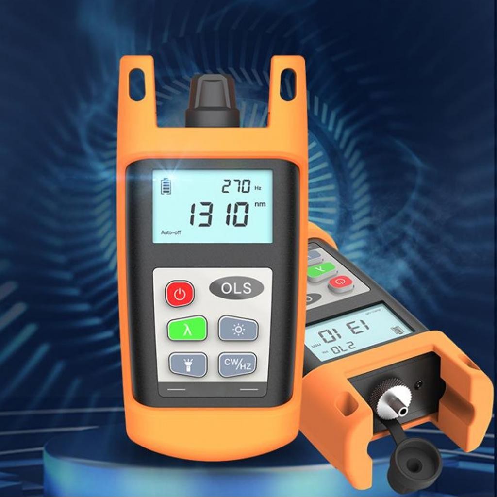 Skill Mini Fiber Optic Power Meter Dual Wavelength Handheld Stabilized ...