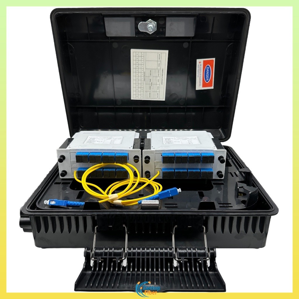 Nap Box 32 port Fiber Optic Distribution Box Fiber Splitter Box FTTH ...