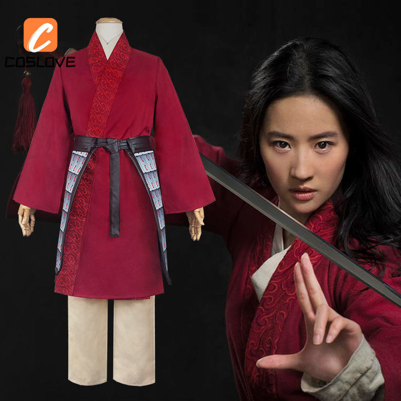 Hua Mulan Cosplay Clothing Full Set Costume Suit For Woman Chinese ...