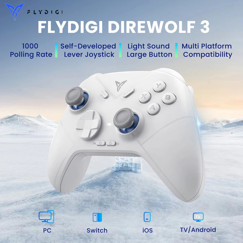 Flydigi Direwolf 3/Direwolf2/Dune Fox Gamepad, Wireless Game Controller With Hall Lineness ...
