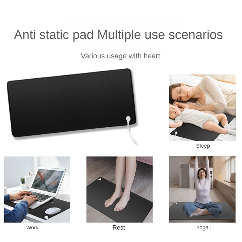 Anti-Static Grounding Mat Conductive Decompression Help Sleep Grounding ...