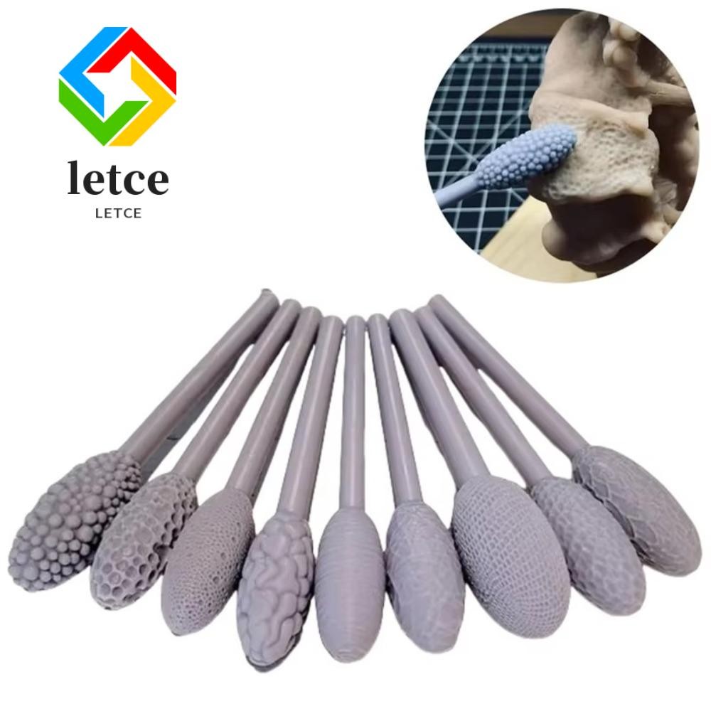 LETCE Texture Tool Sets For Clay, Rolling Emboss Plaids Clay Art Art ...