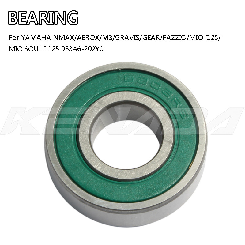 YAMAHA GENUINE BEARING CRANKCASE COVER 933A6-202Y0 FOR NMAX/AEROX/M3/GRAVIS/GEAR/FAZZIO/MIO i125 ...