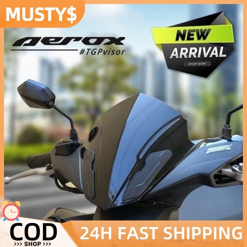 Visor Shield Yamaha Aerox 155 and New Aerox Connected 2021 Original Tgp ...