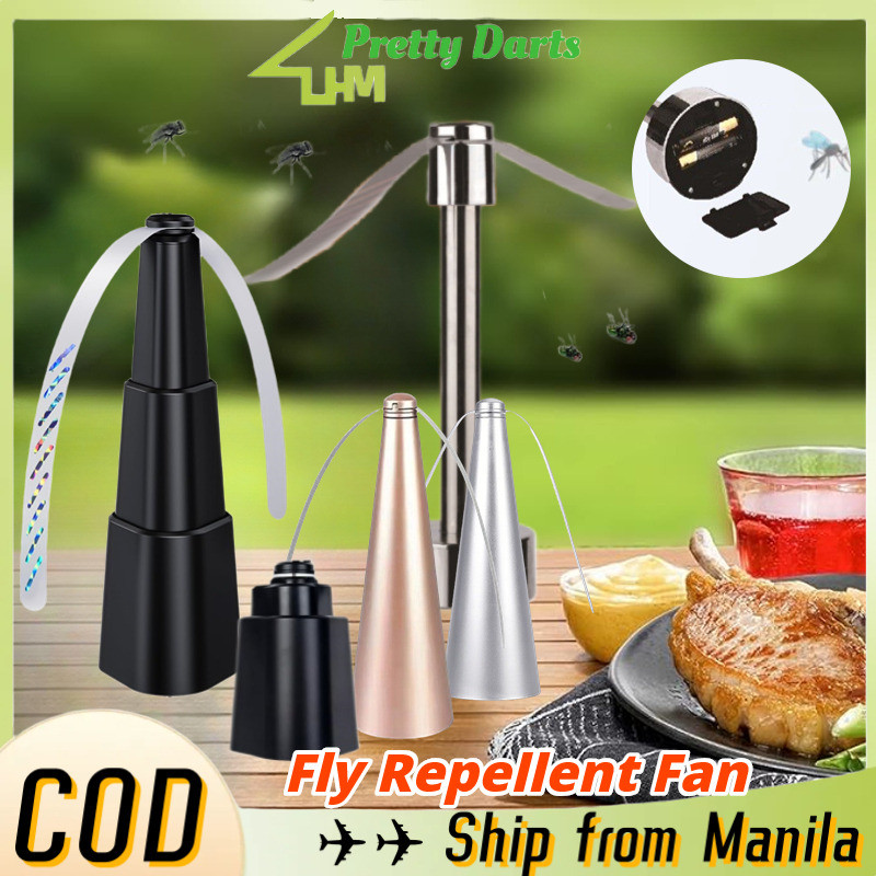 Automatic Fly Trap Electric Fly Repellent Fan Mosquito Insect Killer ...