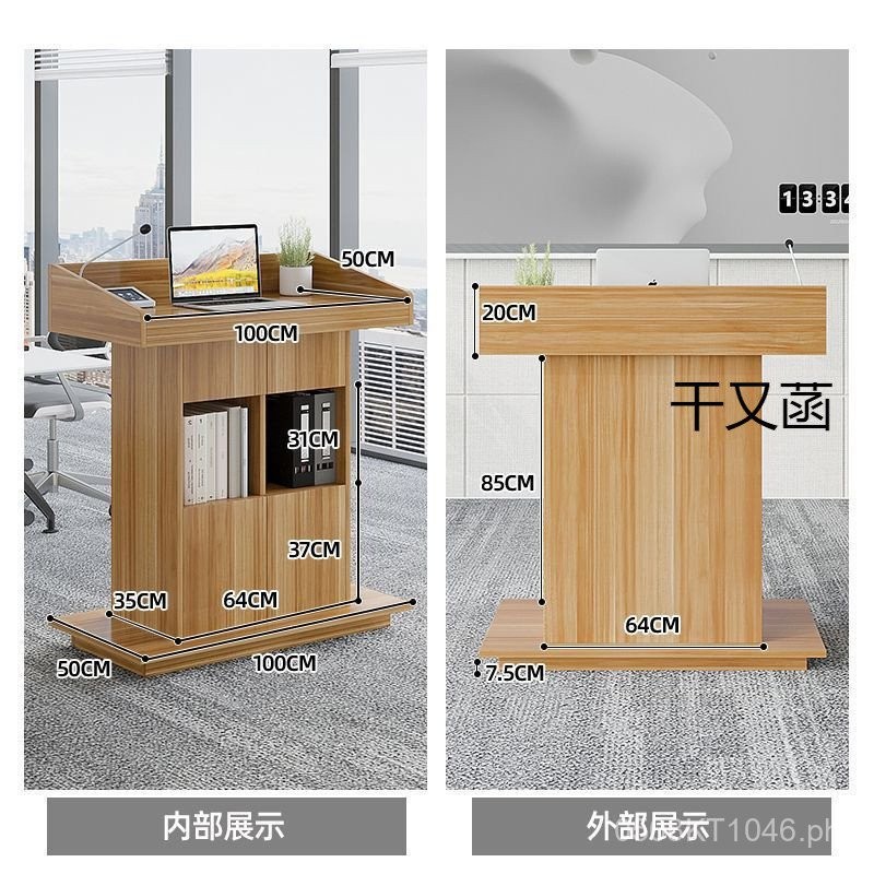 Teacher Desk Reception Desk Lecture Desk Training Speech Desk ...