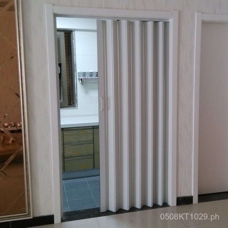 Toilet Kitchen Invisible Sliding Door Partition X20Punch-Free PVC ...
