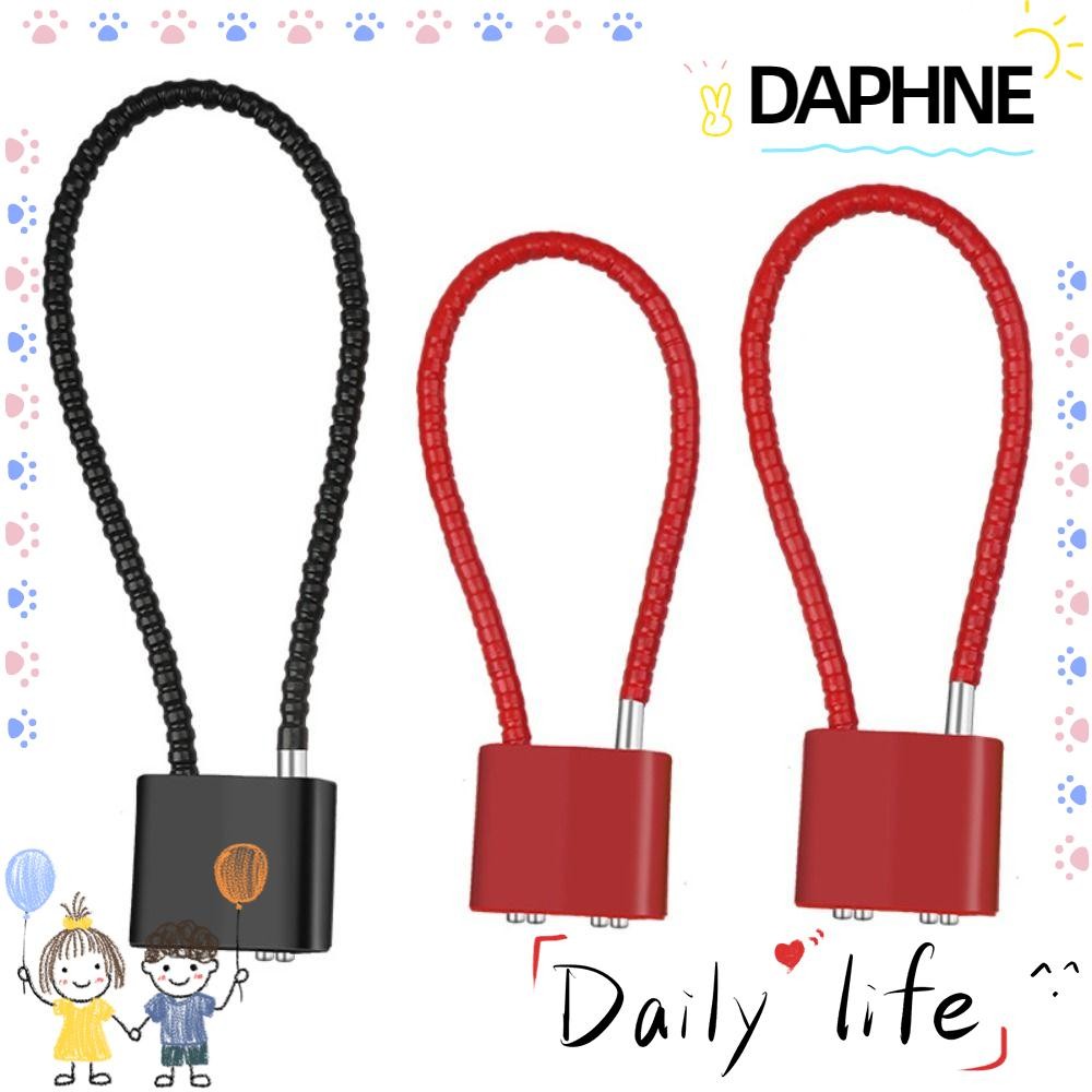 DAPHNE Safely Lock, Anti-theft with Keys Steel Wire Padlock, Protection ...
