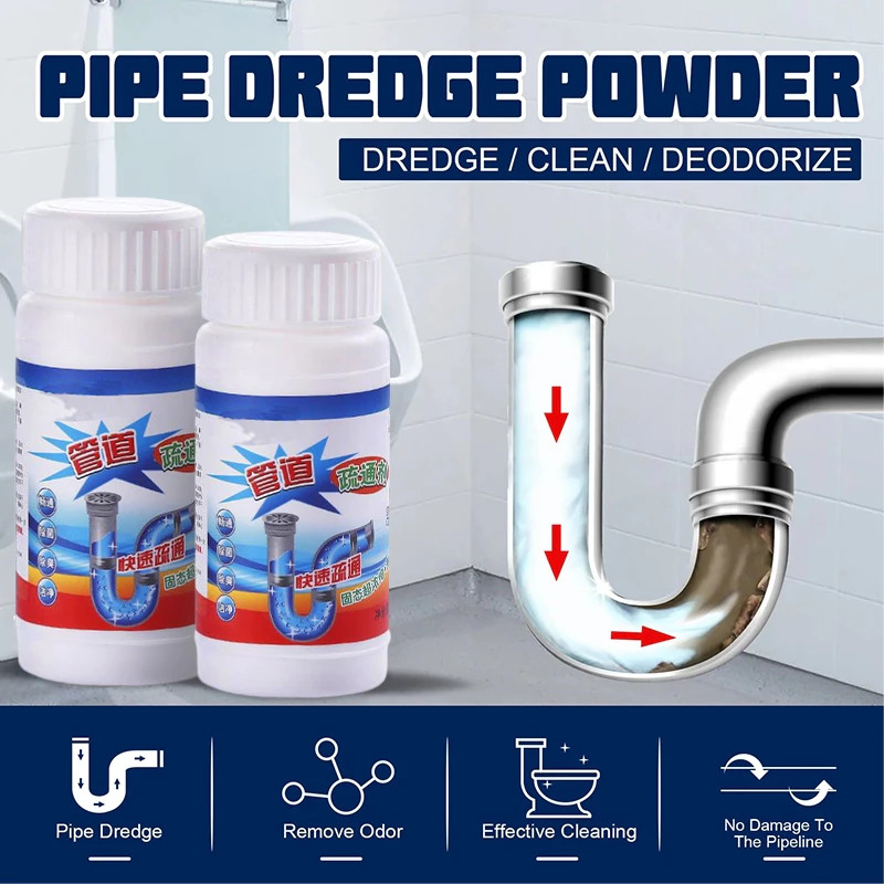 Pipeline Unblocking Agent Powerful Sink Drain Cleaners Pipe Dredge ...