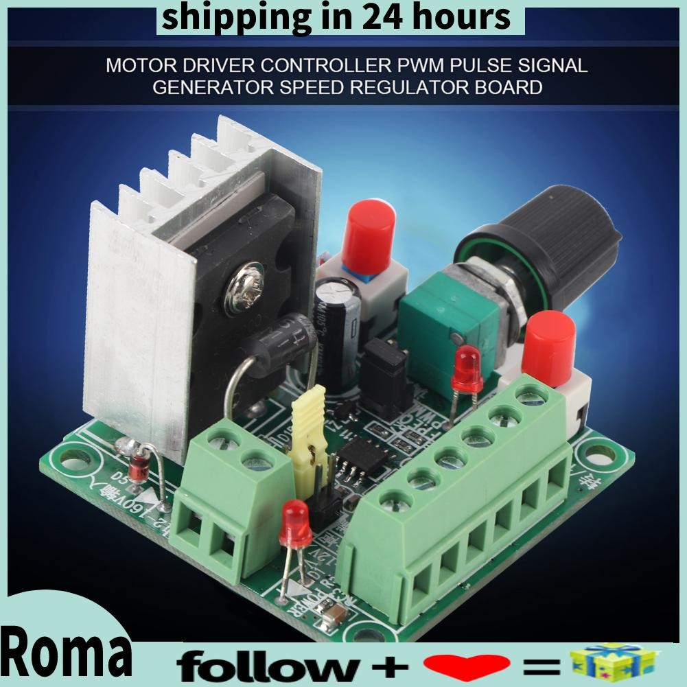 Romanticshop Stepper Motor Driver Controller PWM Pulse Signal Generator Speed Regulator ZG ...
