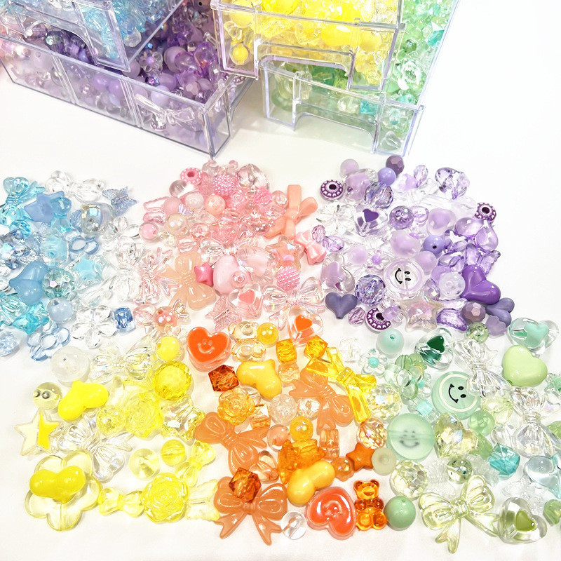 40g blind box acrylic bracelet diy handmade jewelry beads mobile phone ...