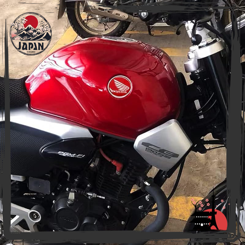 Chaojibao 2 pieces New 3D Honda Sticker Logo Motorcycle Gas Tank ...