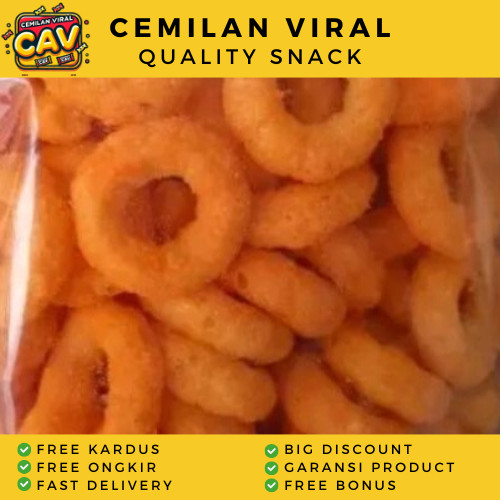 CAV CIKI RING 250gr Snack Ciki CheeseRing Cheese CheeseRing Cheese ...