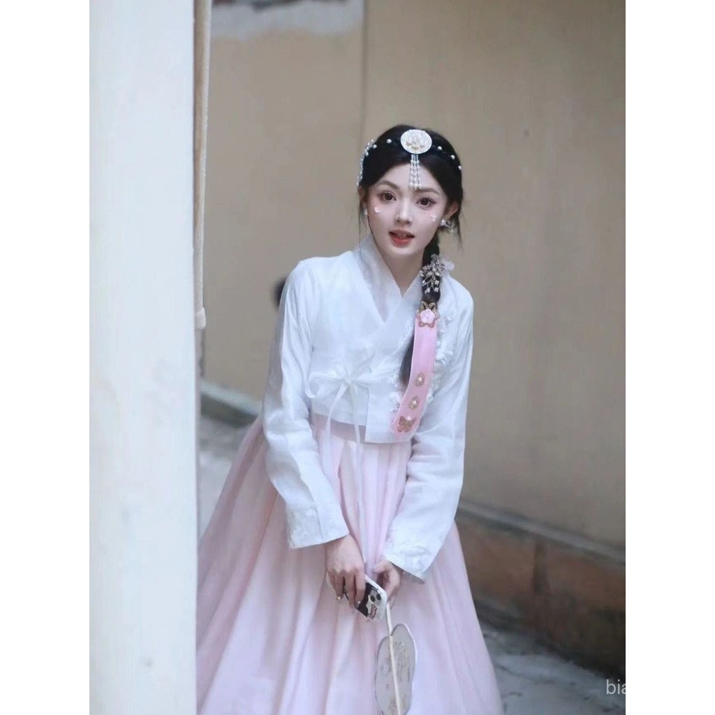 Studio Ethnic Minority Theme Clothing New Hanbok Women's Korean ...