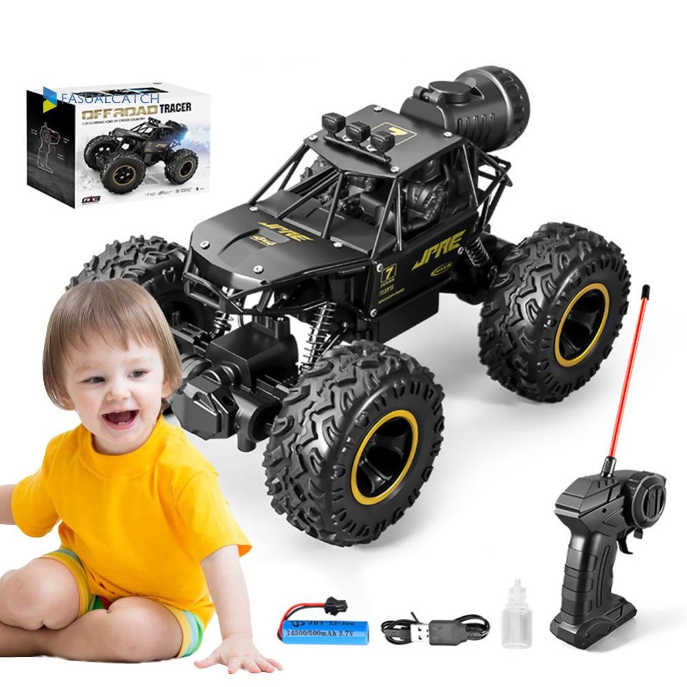 1/18 Off-Road RC Car with Spray Mist and Lights High Speed Remote ...