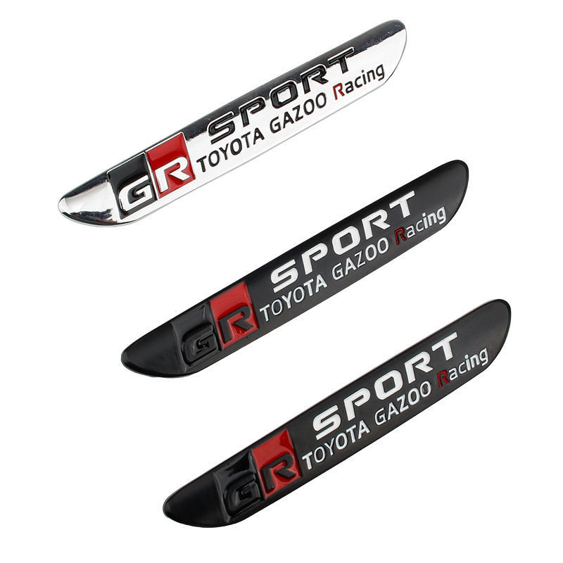 For Toyota GR Bumper Stickers Gazoo Racing Car Logo Grsport Car Change ...