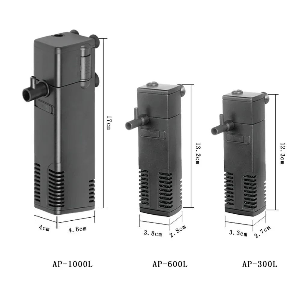 Low Level Water Submersible Water Filter Pump Turtle Tank Filter ...