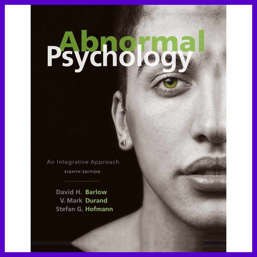 Abnormal}s&Psychology,fh!8E[Gl!(Barlow) | Shopee Philippines