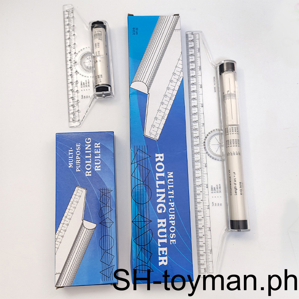 1/2/3 Rolling Parallel Ruler Drafting Universal Balancing Scale ...