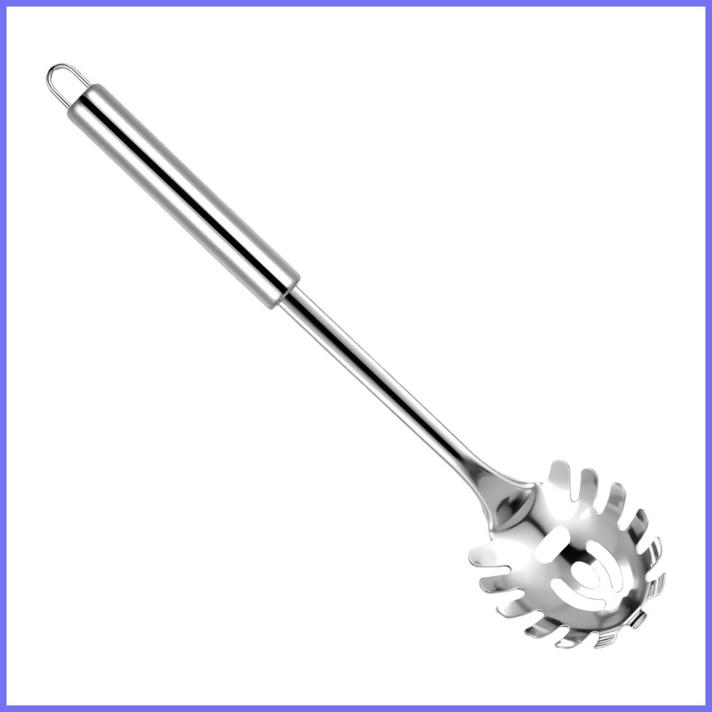 Pasta Spoon Stainless Steel Pasta Ladle Spaghetti Fork Pasta Serving ...