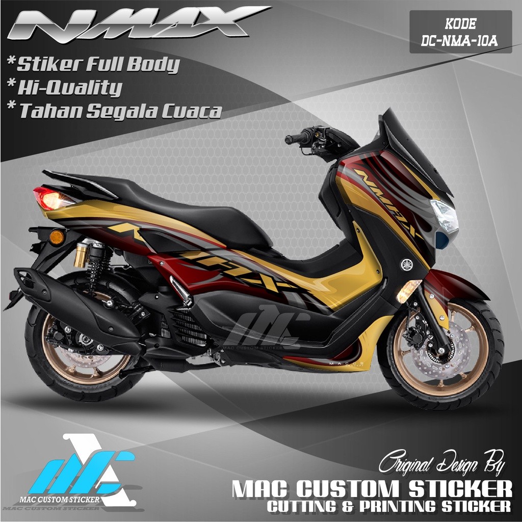 Nmax 2020 2021 2022 New Decal - Full Block Sticker Nmax 2020 2021 2022 ...