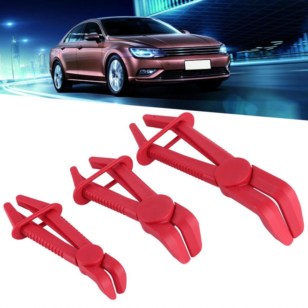 3pcs Nylon Flexible Hose Line Clamp Pliers Set for Brake Fuel Gas ...