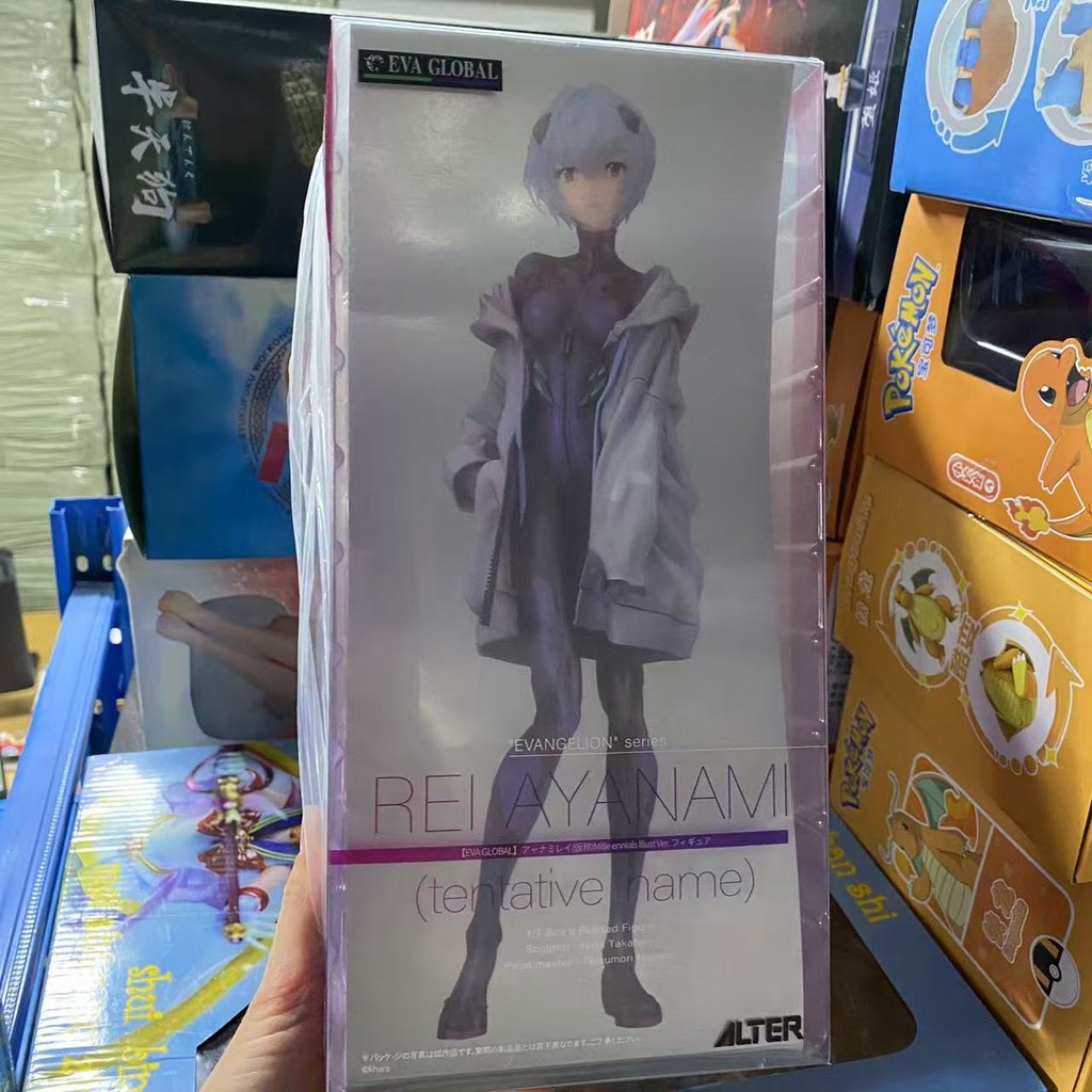 27CM Evangelion Series Rei Ayanami Millennials Illust Version 1/7 Scale ...