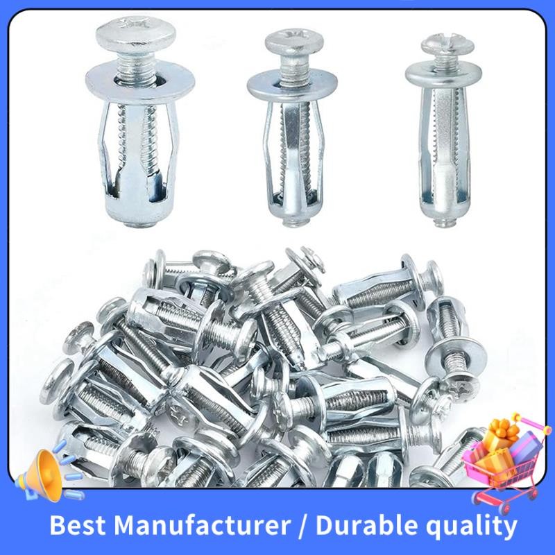 90 PCS -20,M5-25,M6-25 Petal Shape Metal Nut, Jack Nuts Petal Nuts Expansion Nut Silver | Shopee ...