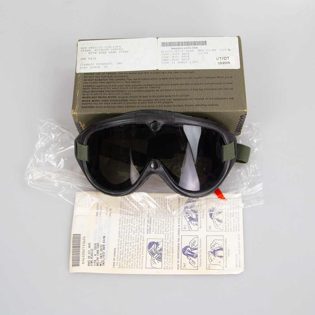 US Army Public Issue Military Version USAF Public Hair Goggles Old ...