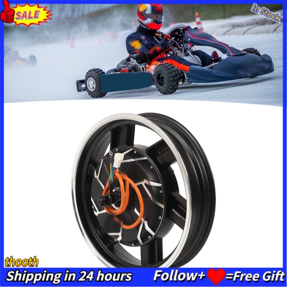 Thooth Electric Bike Conversion Motor Motorcycle Motor17inch 60?72V ...