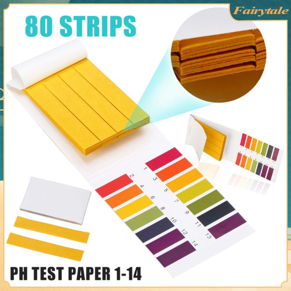 8080 Strips Professional 1-14 Ph Litmus Paper Ph Test Strips Water ...