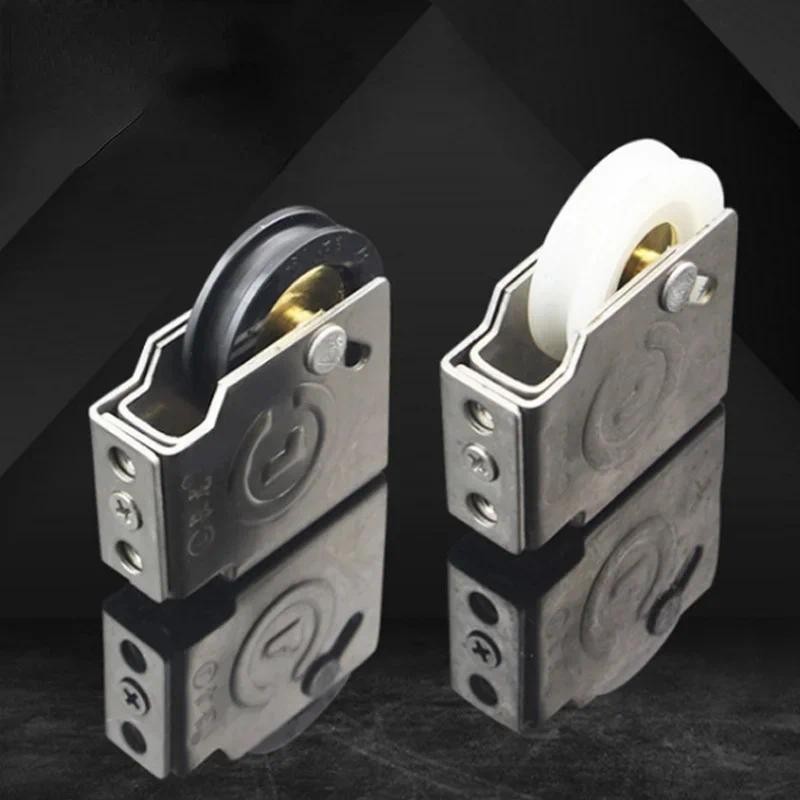 Type 90 aluminum alloy window wheel Old sliding window stainless steel ...