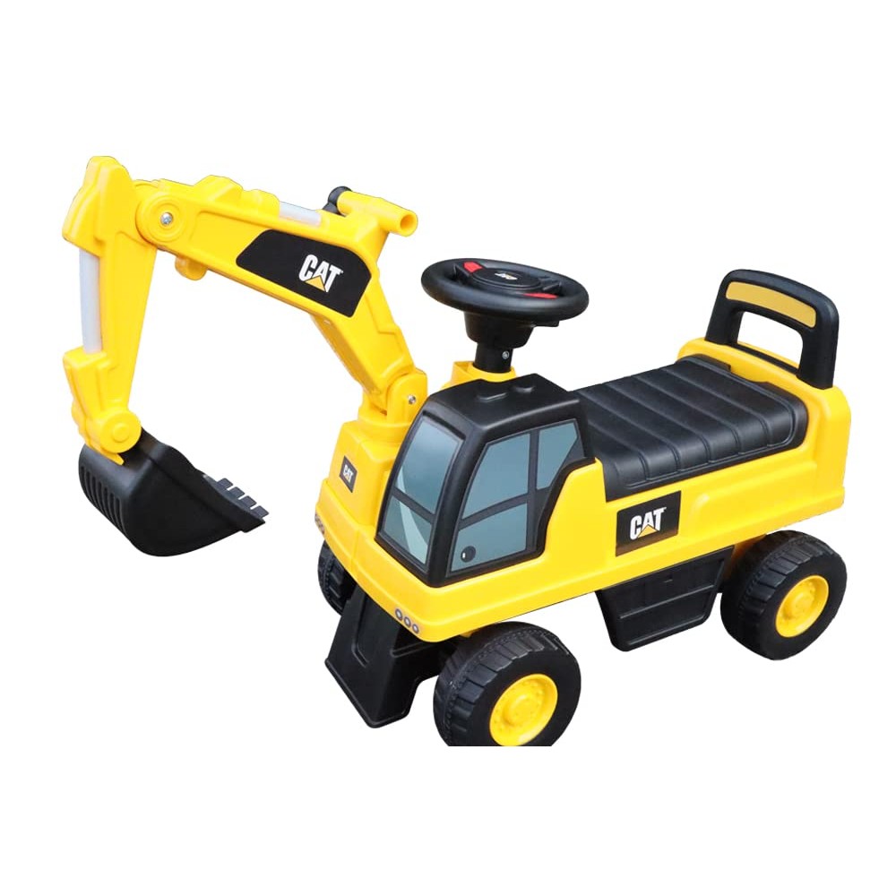Kick Toy Shovel Car Ride-On Toy Vehicle for Kids (Yellow) | Shopee ...