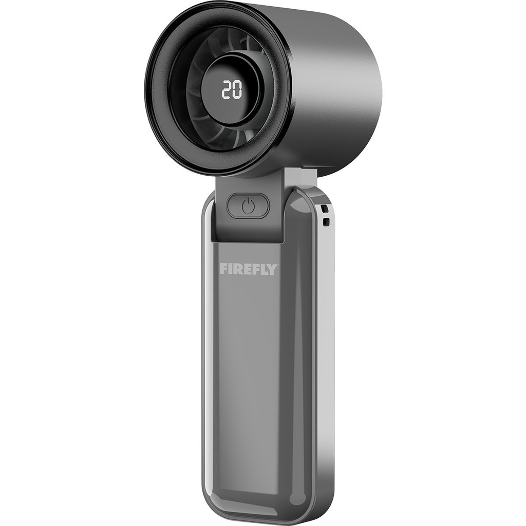 FIREFLY Rechargeable Folding High Speed Fan - Grey/Black (FEL820 ...