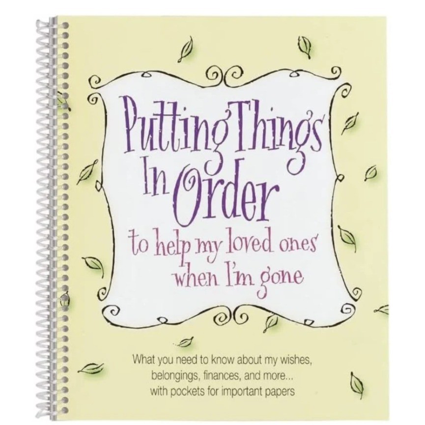 After Death Planner Beneficiary Planner Notebook Creative Death Planner ...