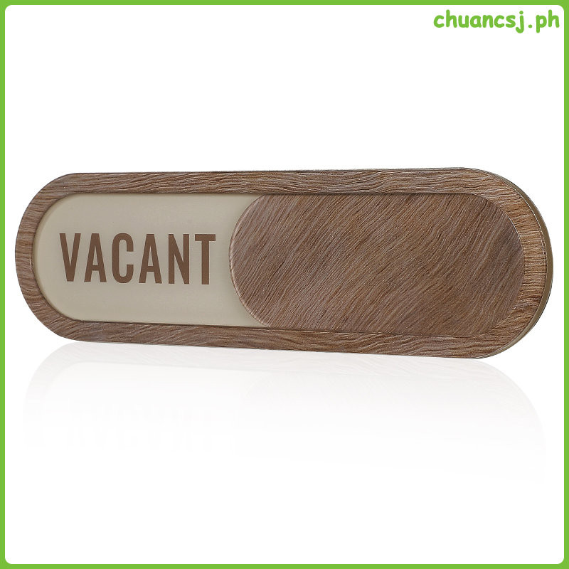 Occupancy Sign Strips Conference Room Meeting Spa Acrylic Sliding ...