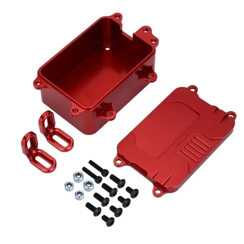 For SCX10 Axial Metal Frame Chassis Kit Metal Equipment Box Radio ...