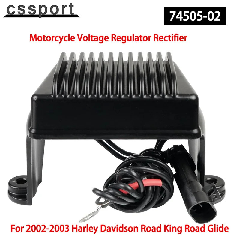 74505-02 Motorcycle Voltage Regulator Rectifier For 2002-2003 Harley ...