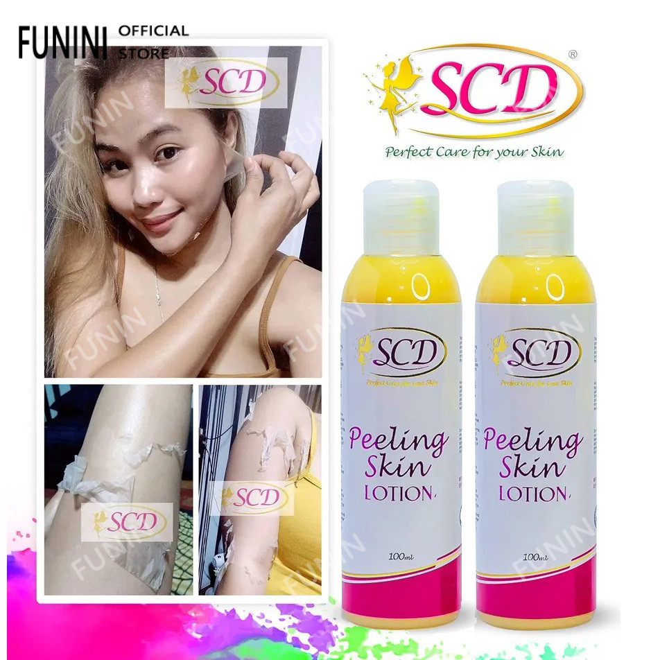 ORIGINAL SCD Peeling Skin Lotion 100 Ml Address Most Asian Skin Problems Perfect Peeling Scrub ...