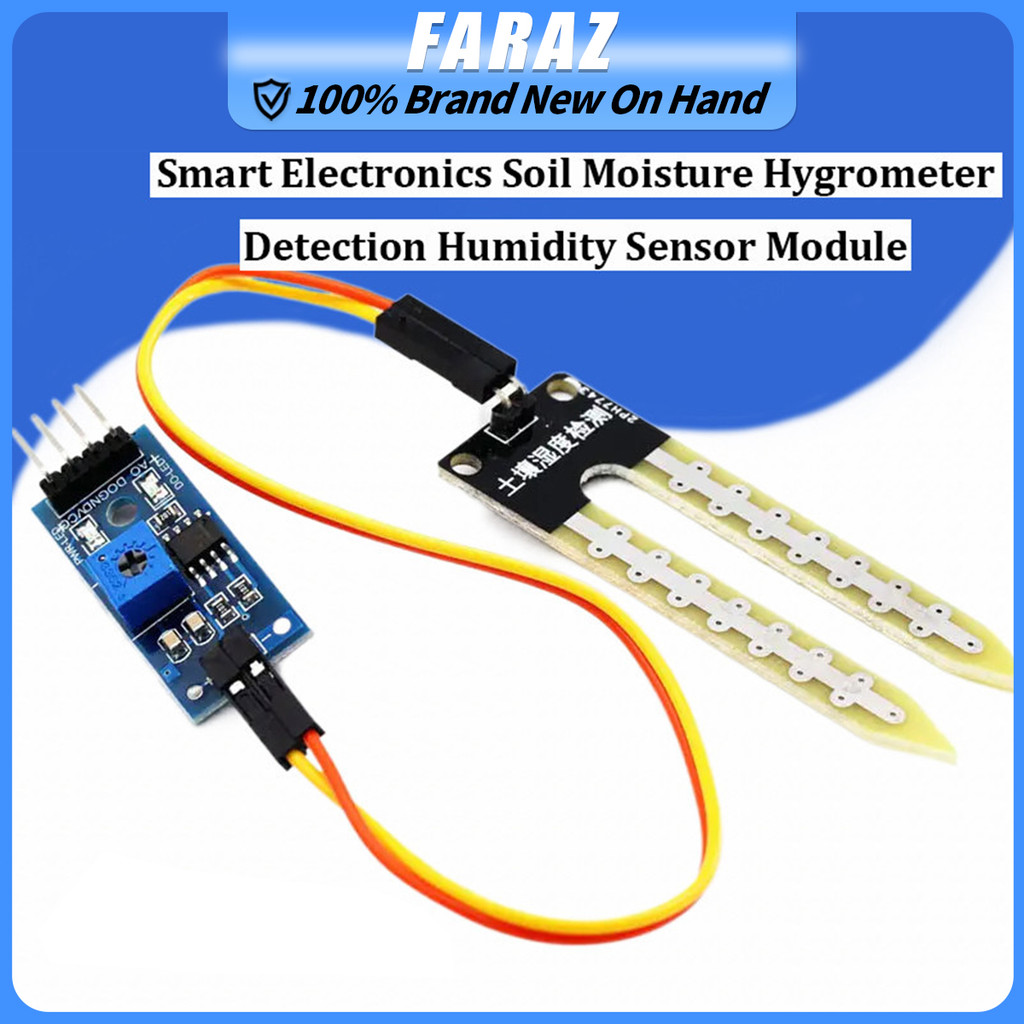 Durable Moisture Sensor Module Soil Moisture Hygrometer Detection For arduino Development Board ...