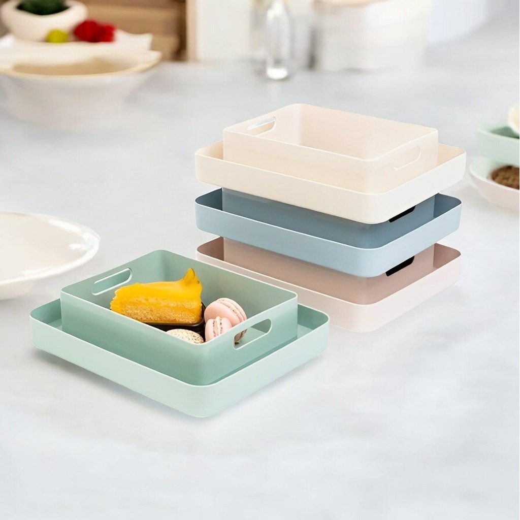 Ant-Proof Tray Food Storage 21x26x6 Cm. Po Brand Model 435-1 | Shopee ...