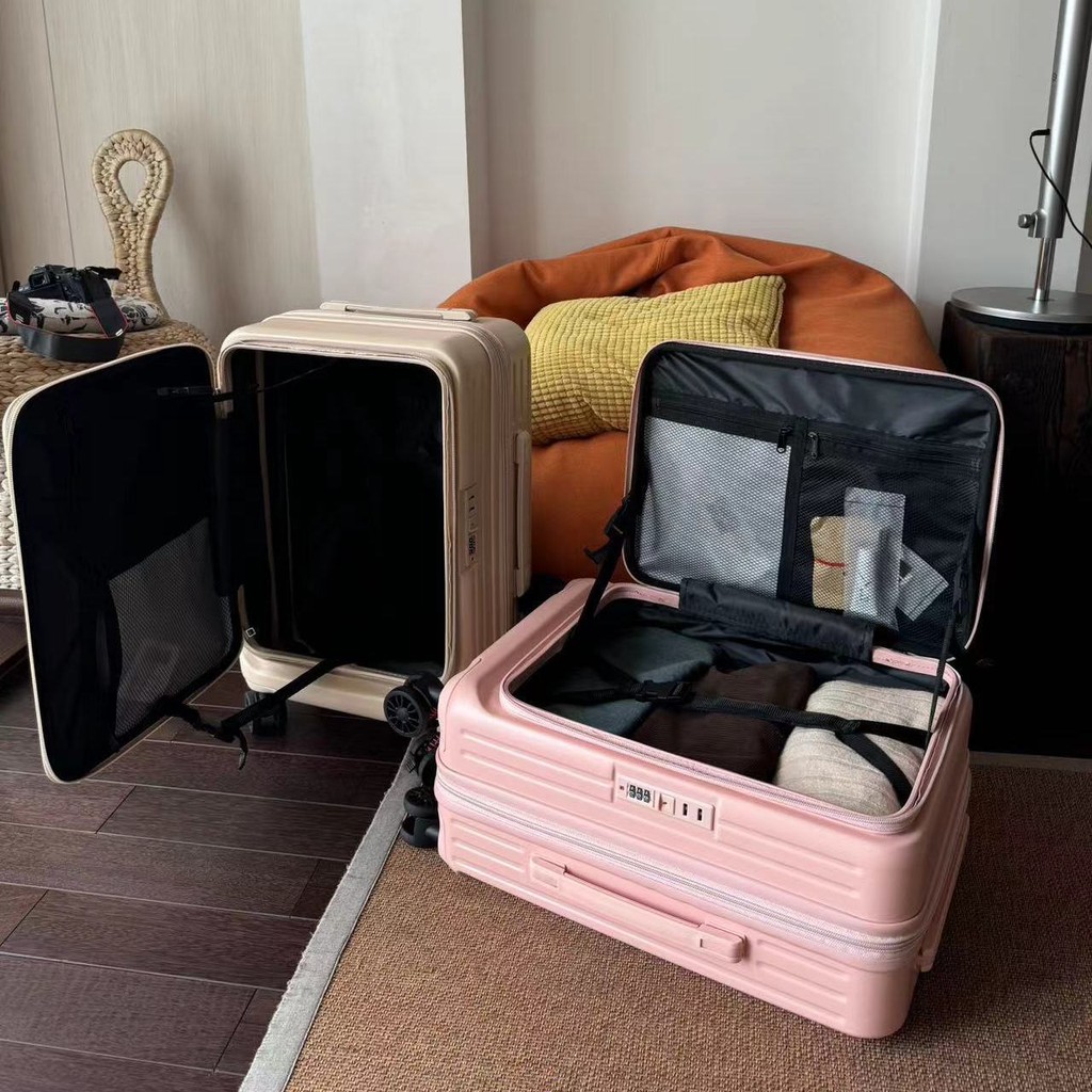 Front Cover Multi-Function Luggage Small Boarding Bag20Student Trolley ...